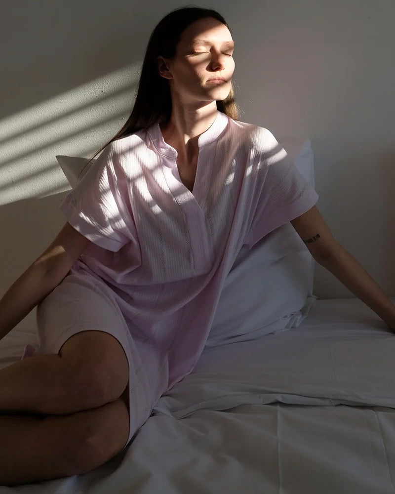 Pluto - Eldora Cotton Nightdress - Rose – French Bikini