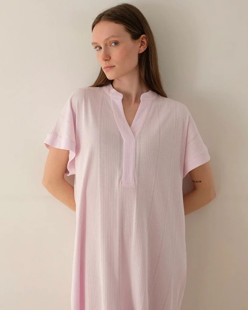 Pluto - Eldora Cotton Nightdress - Rose – French Bikini